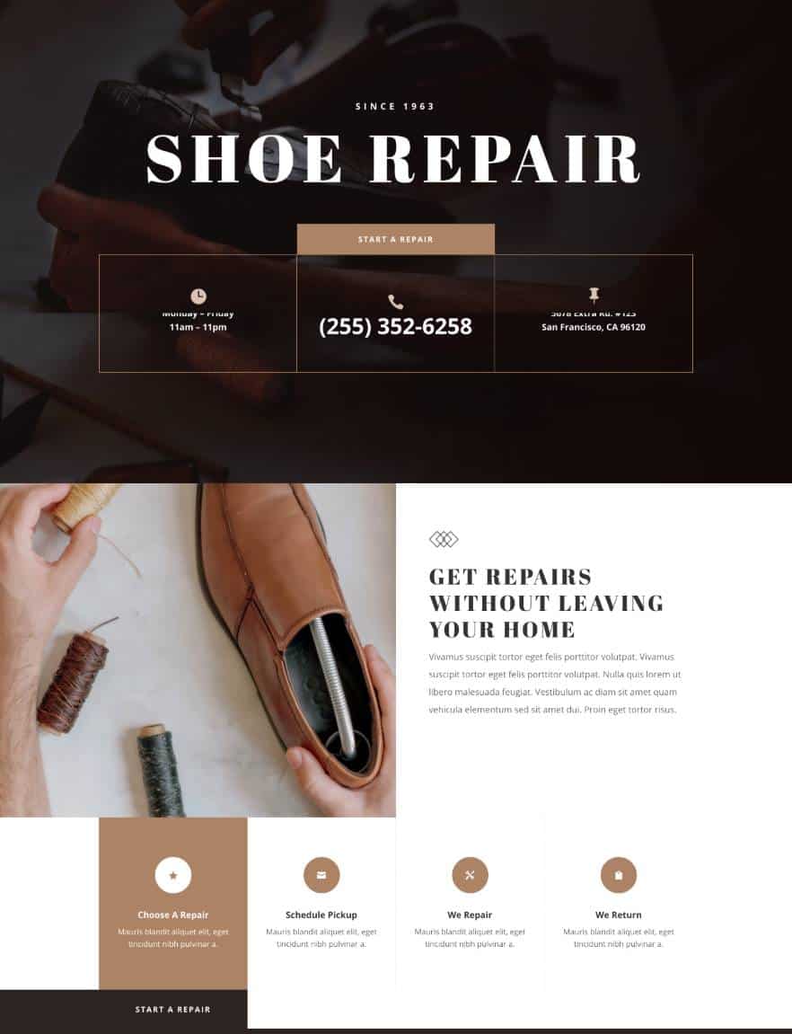 Shoe Repairer | Lease Perfection